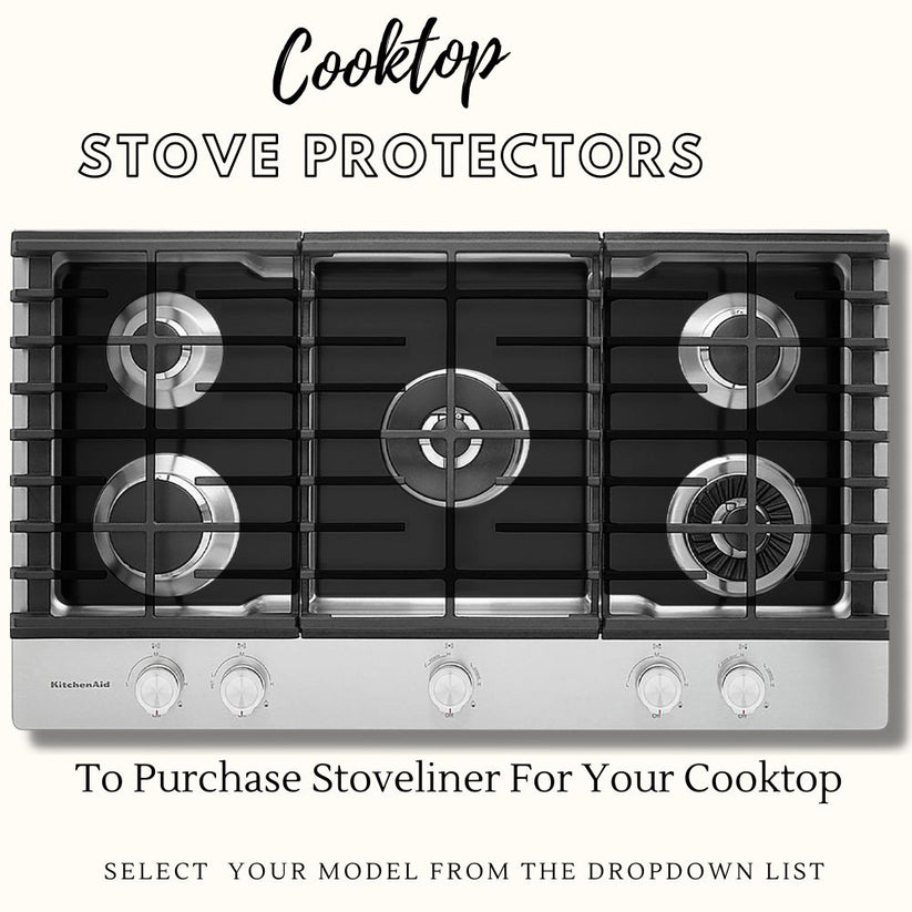 KitchenAid Stove Protector Liners - Stove Top Protector for KitchenAid ...